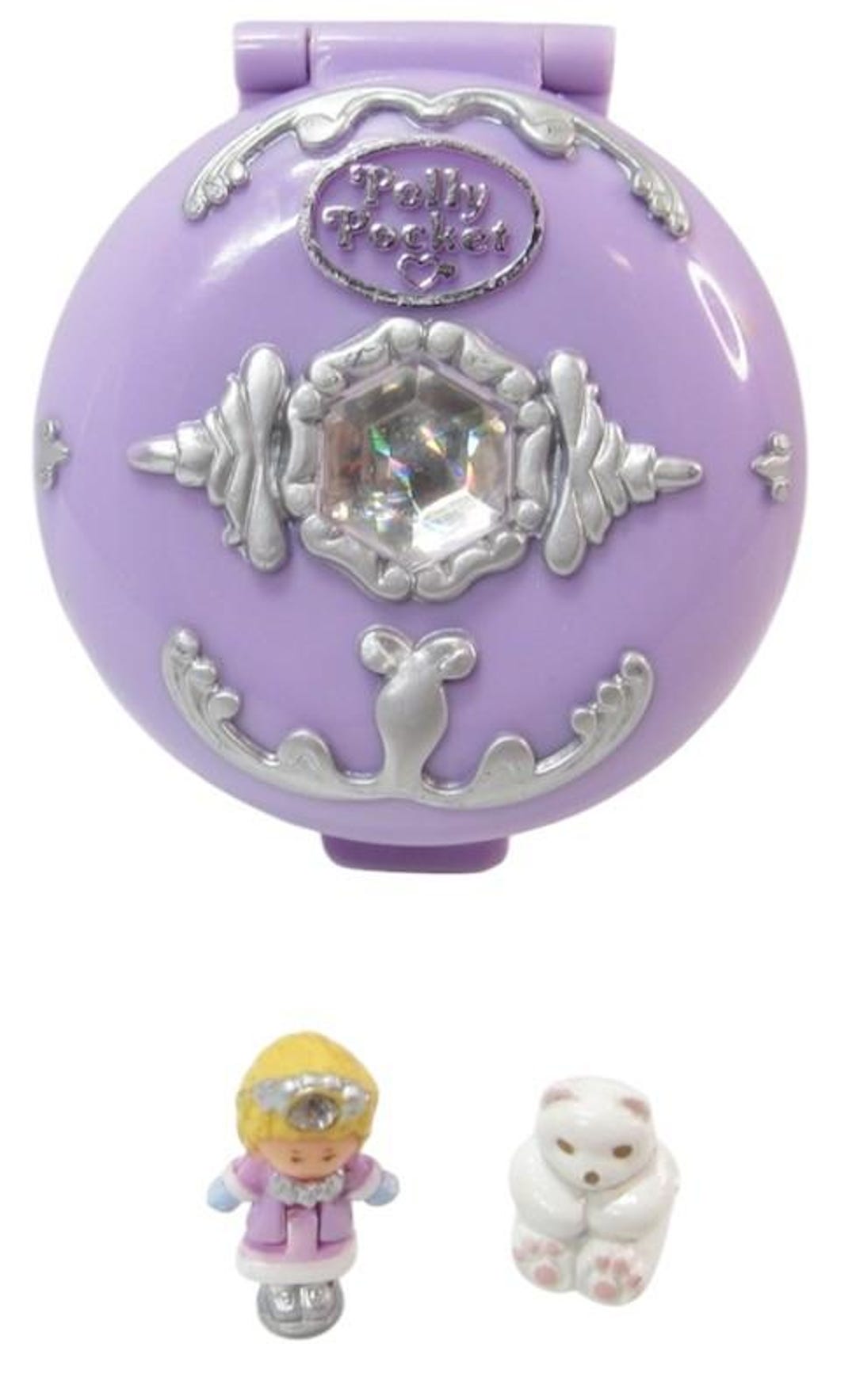 1992 Polly Pocket Princess Polly's Ice Kingdom / Jeweled Iceland ...