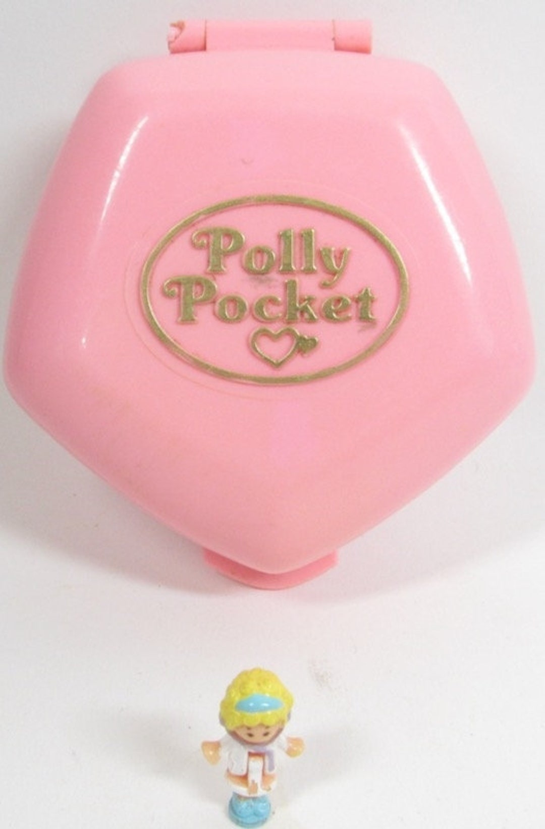 1992 Polly Pocket Doll Polly in the Nursery Vintage Bluebird Toys ...