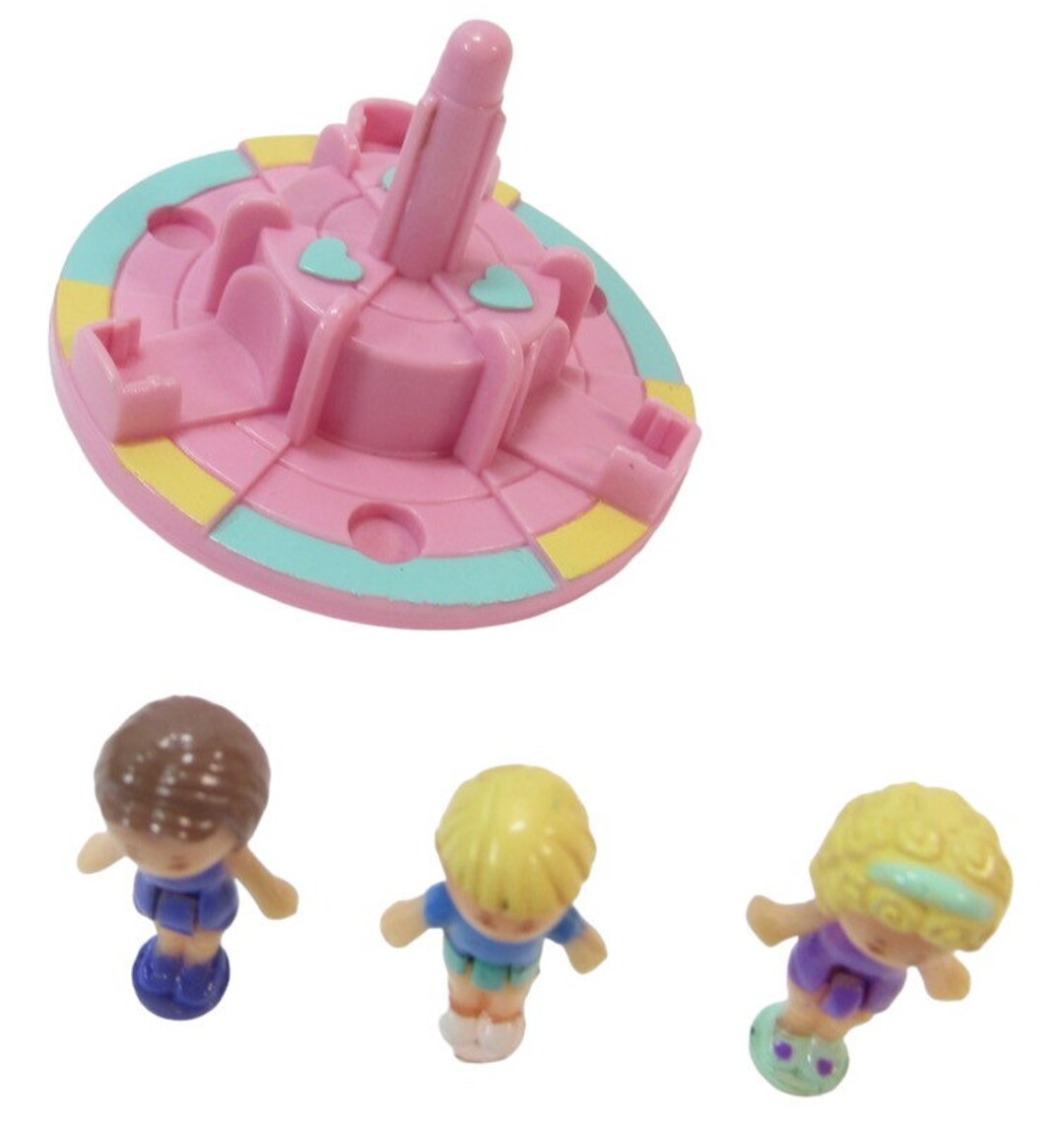 1993 Vintage Polly Pocket Merry-go-round Pals Bluebird Toys (48516) - Etsy