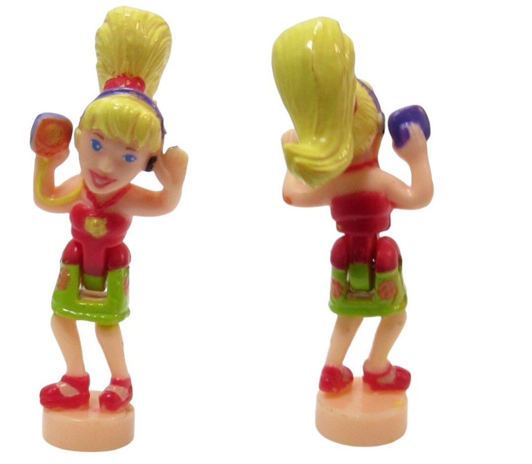 1998 Vintage Polly Pocket Doll CD Player - Polly Bluebird Toys (50481 ...