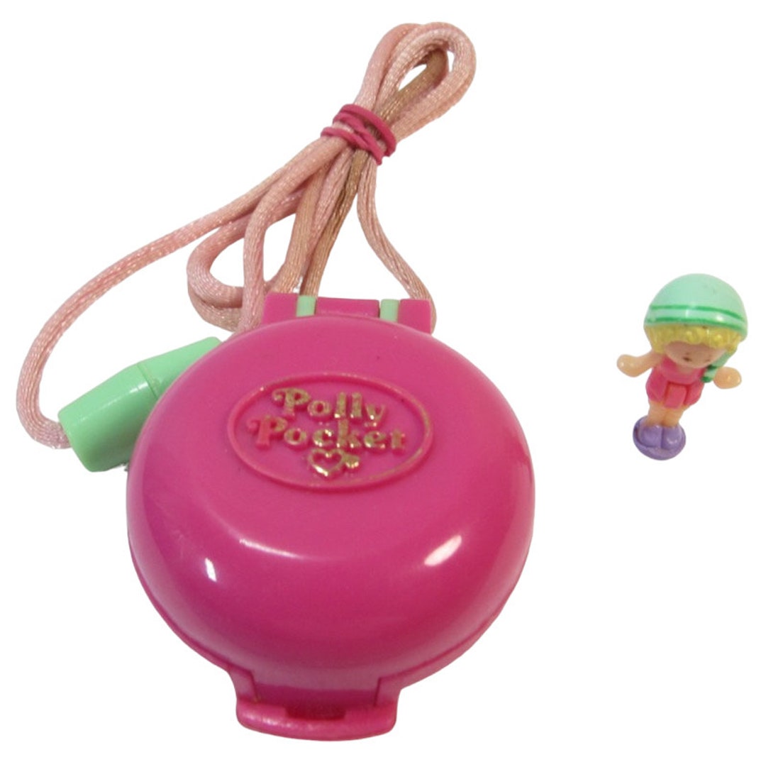 1991 Polly Pocket Polly in Her Keep-fit Locket Necklace 48094 - Etsy