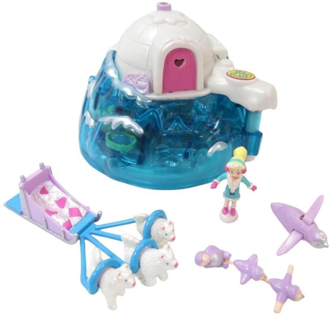 2000 Polly Pocket Vintage Arctic Pets Bluebird Toys (49469) - Etsy