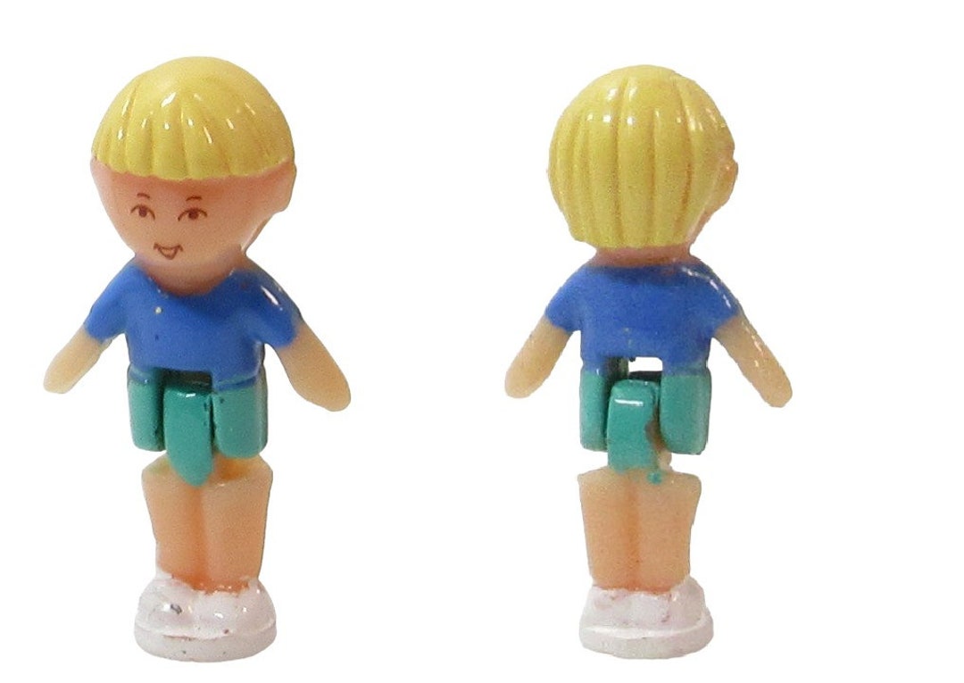 1993 Polly Pocket Vintage Doll Merry-go-round Pals - Wee Willie ...