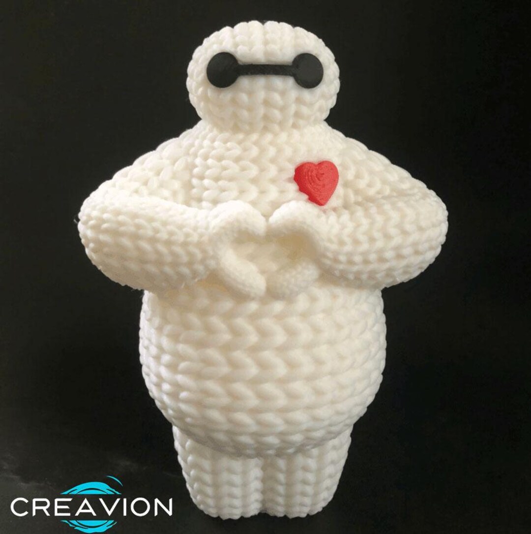 Baymax Heart - Valentine Day Stl File - 3D Print - Etsy