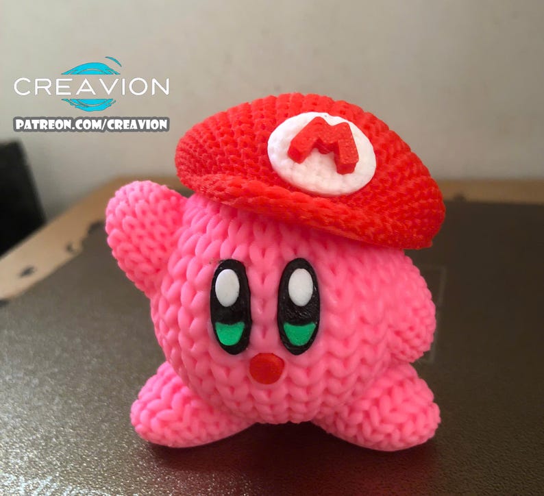 Kirby Knitted Crochet STL File - 3D Print - Etsy