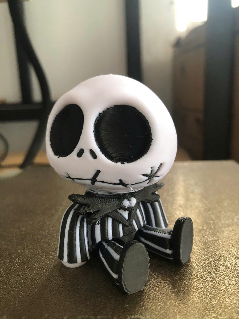 Jack Skellington Articulated STL File : 3D Print - Etsy UK