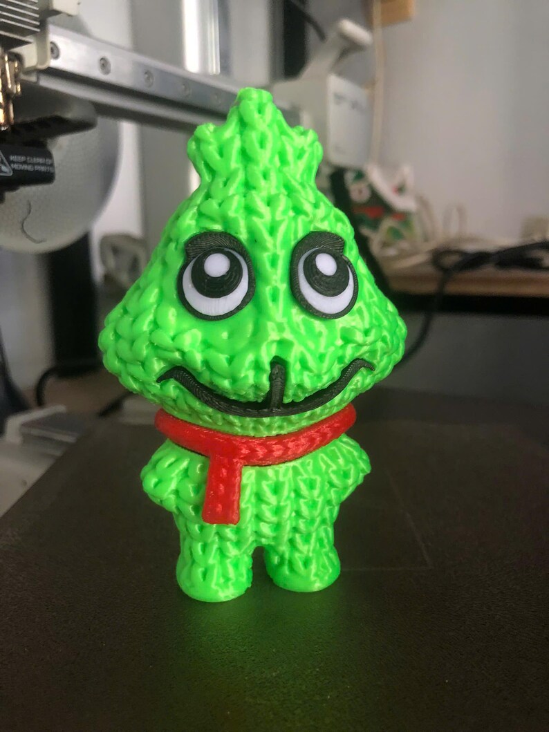 The Grinch Christmas STL File : 3D Print - Etsy UK
