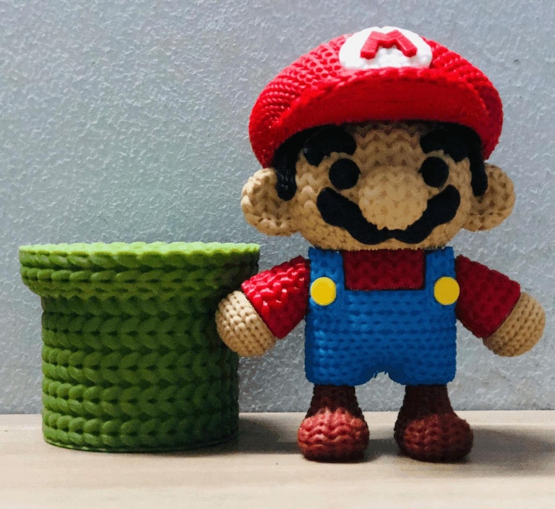 Mario STL File : 3D Print - Etsy