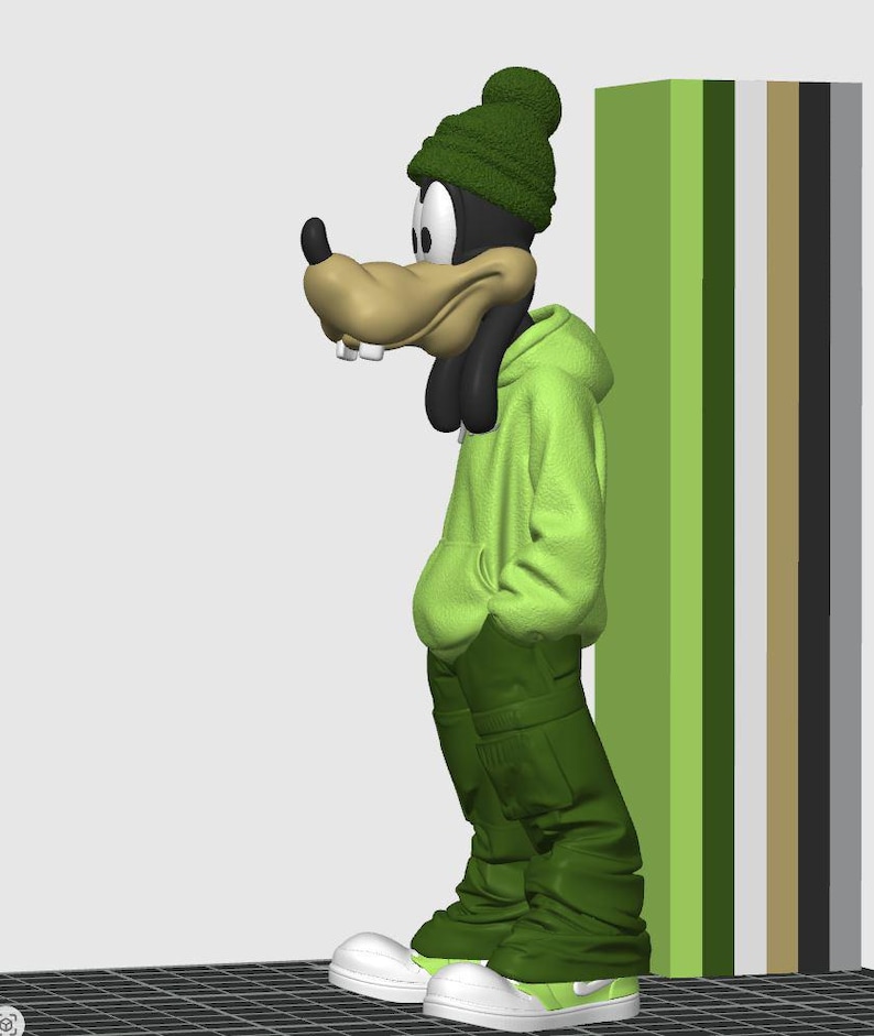 Goofy Urban Vibes Stl -3D Print - No Support - Etsy