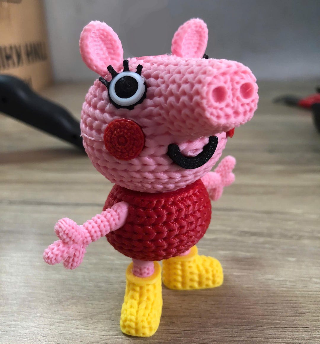 Peppa Pig STL File: 3D Print - Etsy