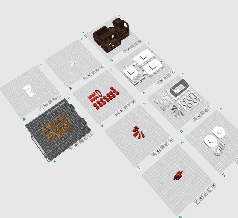 Christmas Train Knitted Stl,3mf File : 3D Print - Etsy