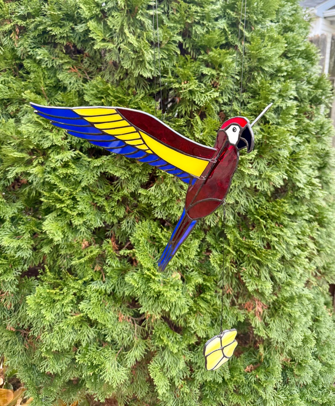 3D Stained Glass Birds movable Wings. | Multiple Options | Perfect ...