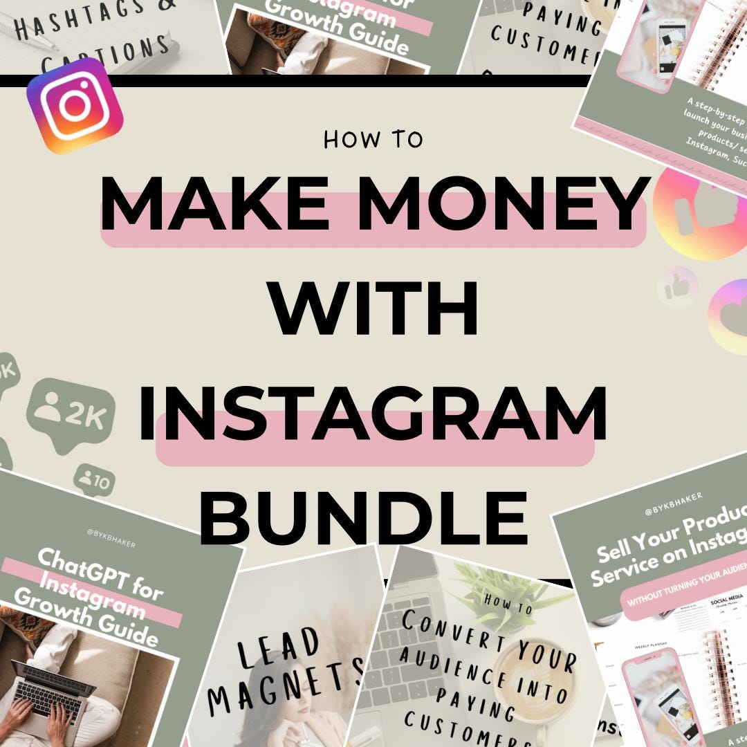 Instagram Marketing Guide Digital Download Social Media Growth Strategy ...