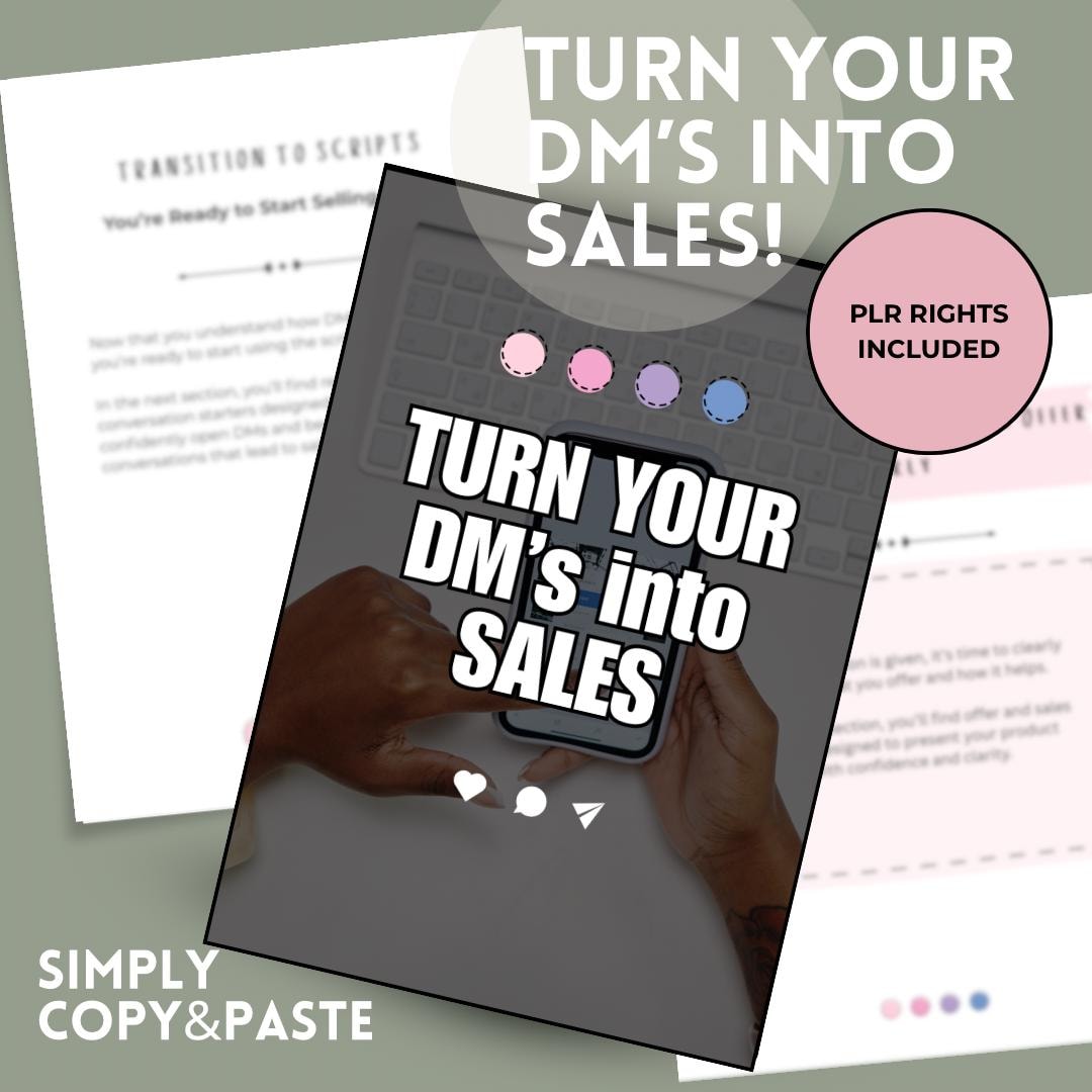 Instagram DM Scripts for Small Businesses Exactly What to Say to Turn ...