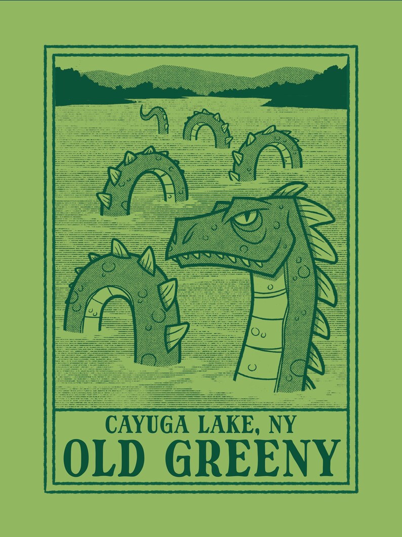 9x12 Cryptid Screen Print - Etsy