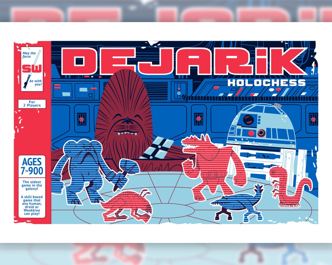 Holochess 2nd Edition Screen Print - Etsy