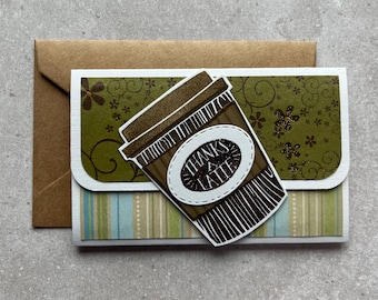 Thanks a Latte Personalized Starbucks Shimmer Coffee Cup Gift Card ...