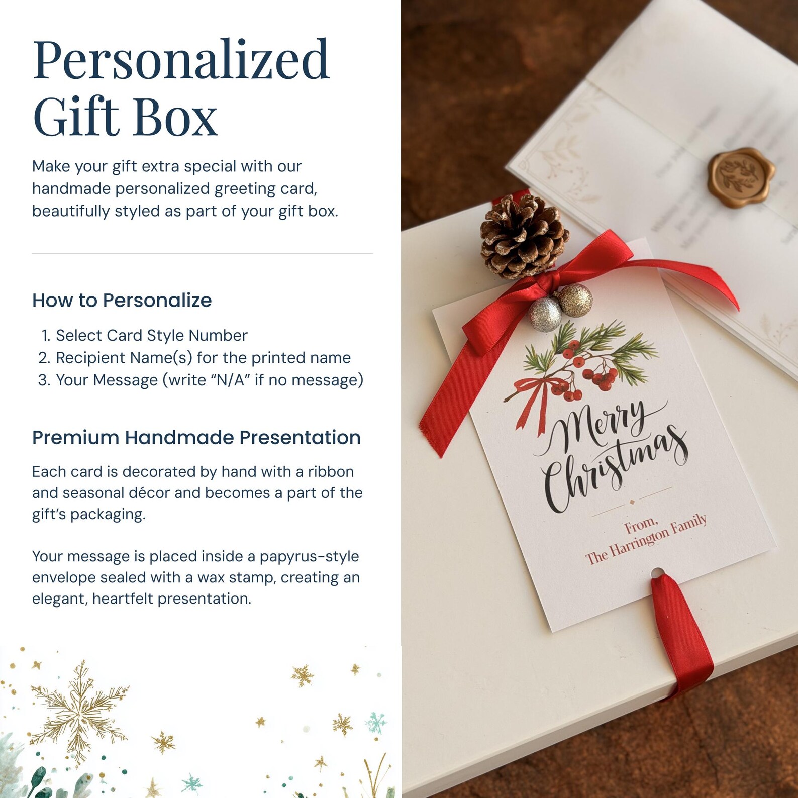Winter Gift Box for Couples, Holiday Cozy Gift for Family, New Home ...