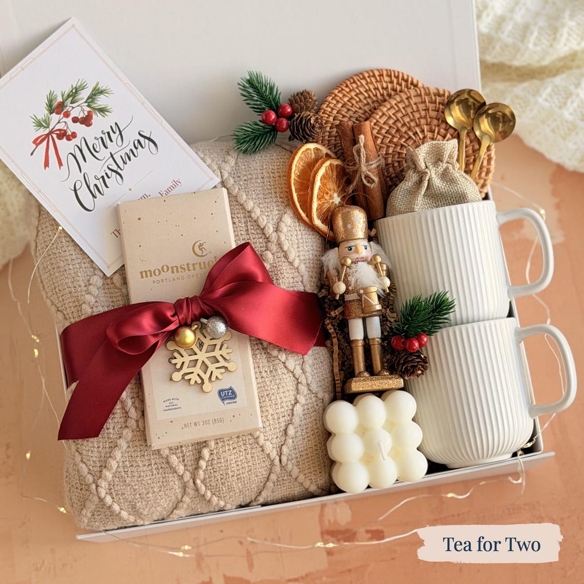 Winter Gift Box for Couples, Holiday Cozy Gift for Family, New Home ...
