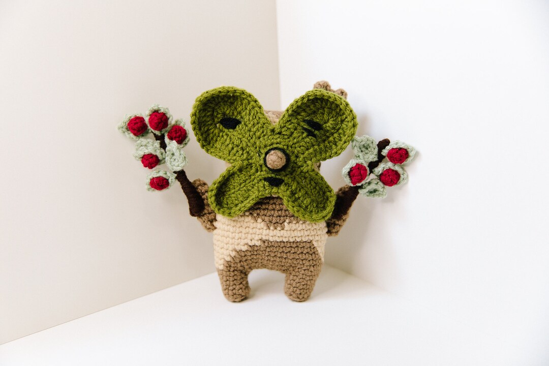 Crocheted Tree Sprite Plush Amigurumi - Etsy