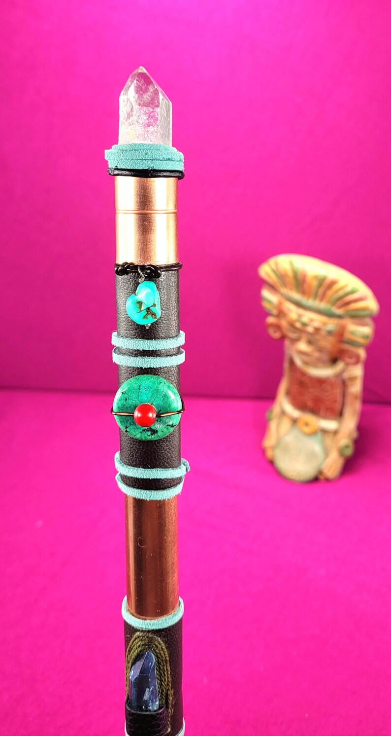 Manifestation Wand, Healing Crystal Wand, Reiki Wand Clear Quartz ...