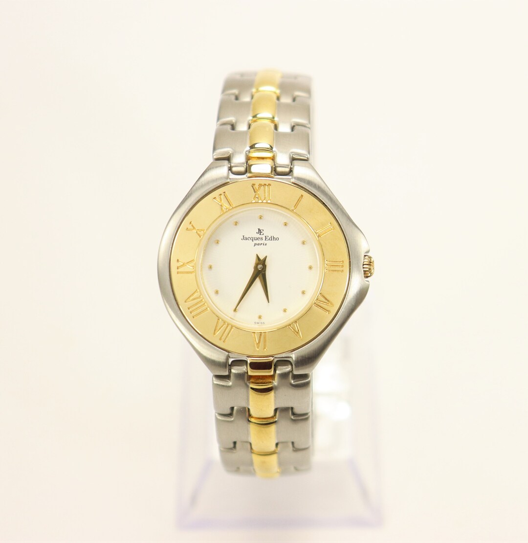 Jacques Edho Ladies Two-tone Watch Swiss Made Stainless Steel Gold ...