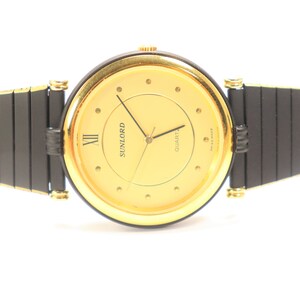 SUNLORD Swiss Made Unisex Watch Gold Plated Vintage New 1990's - Etsy