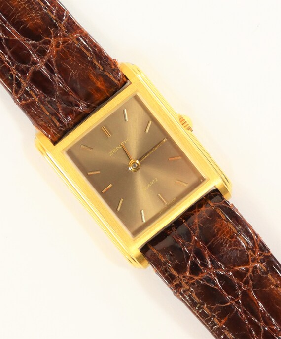 ZENITH Ladies Quartz Watch Vintage NEW with Tag 1980'… - Gem