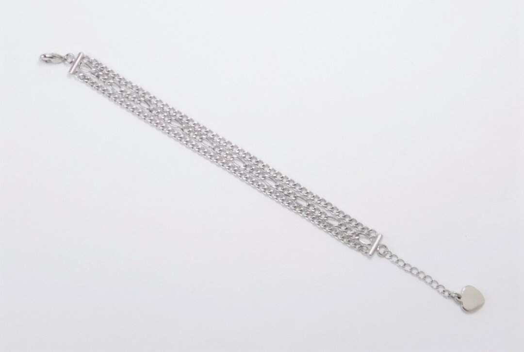 Stainless Steel Adjustable Chain Link Bracelet Unisex New - Etsy