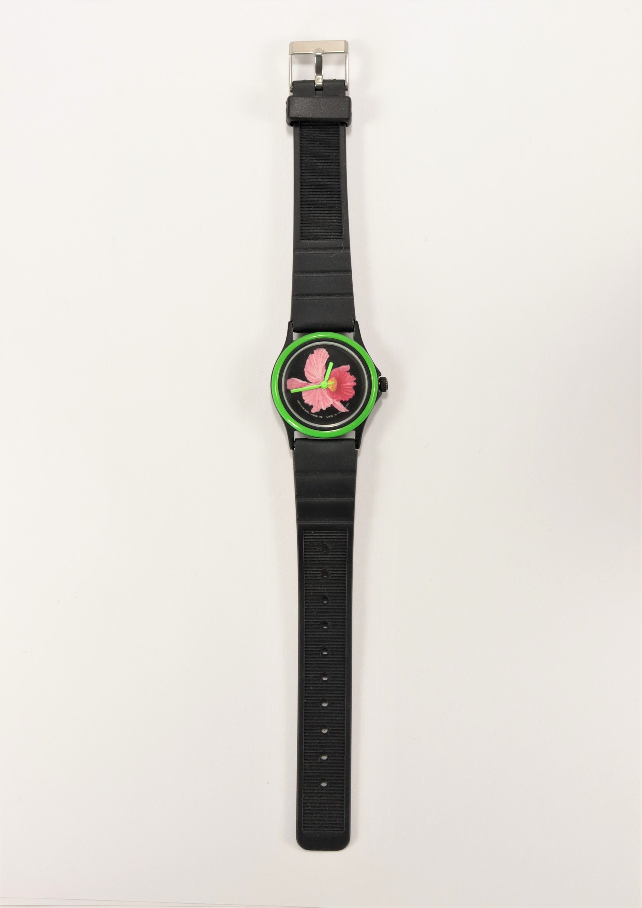 Pink Hibiscus Flower Watch Made by Watchworks Hawaii Inc - Etsy