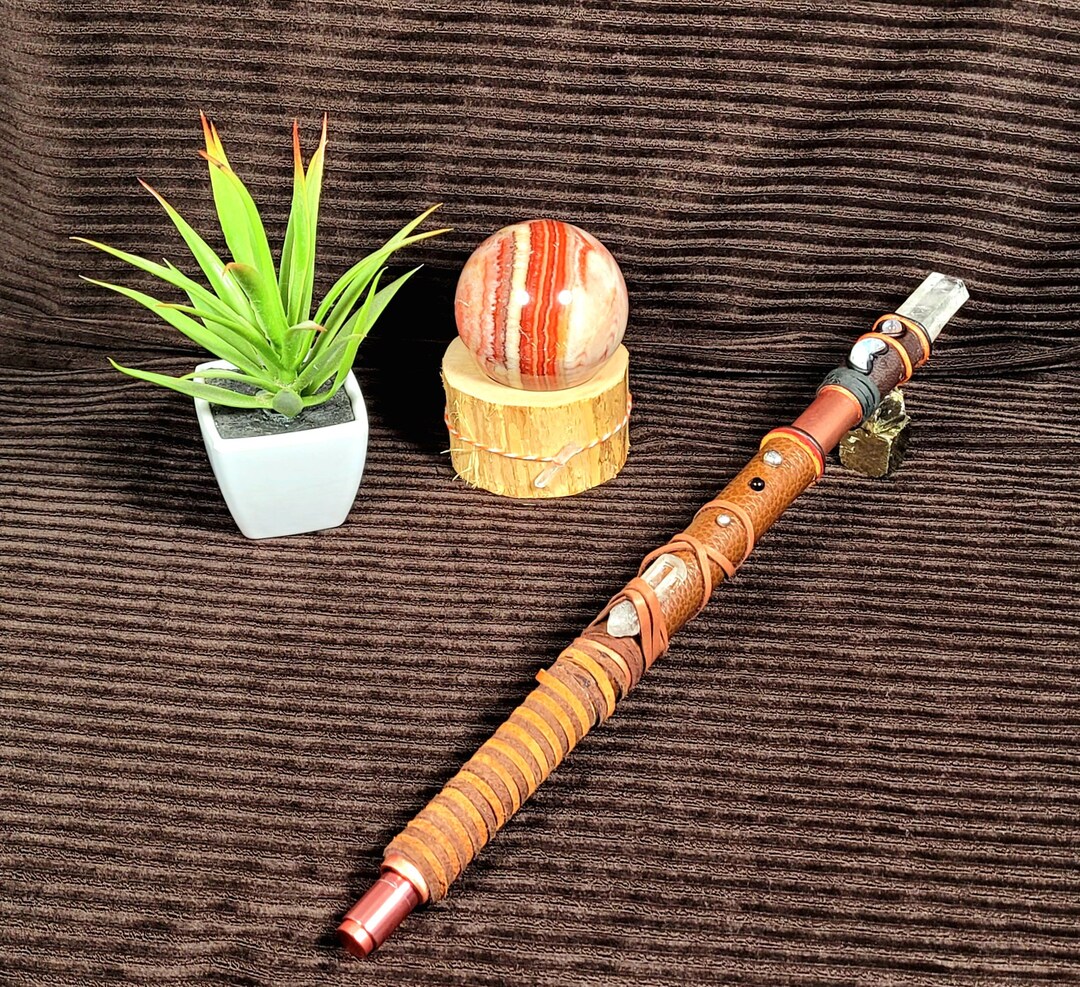 Light up Healing Crystal Wand, Reiki Wand, Manifestation Wand Large ...