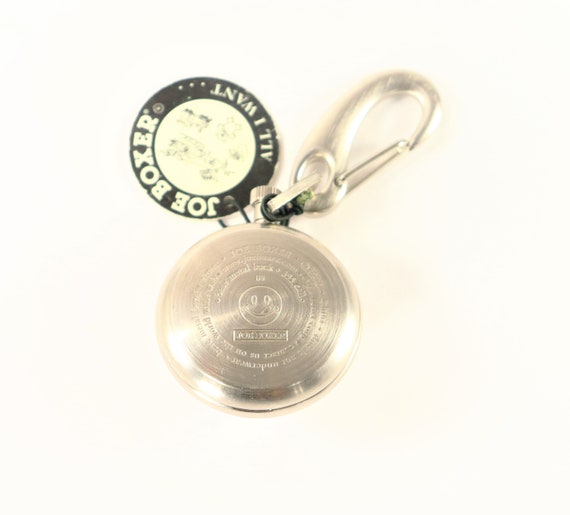 Joe Boxer "All I Want" Santa Pocket Watch with Floati… - Gem