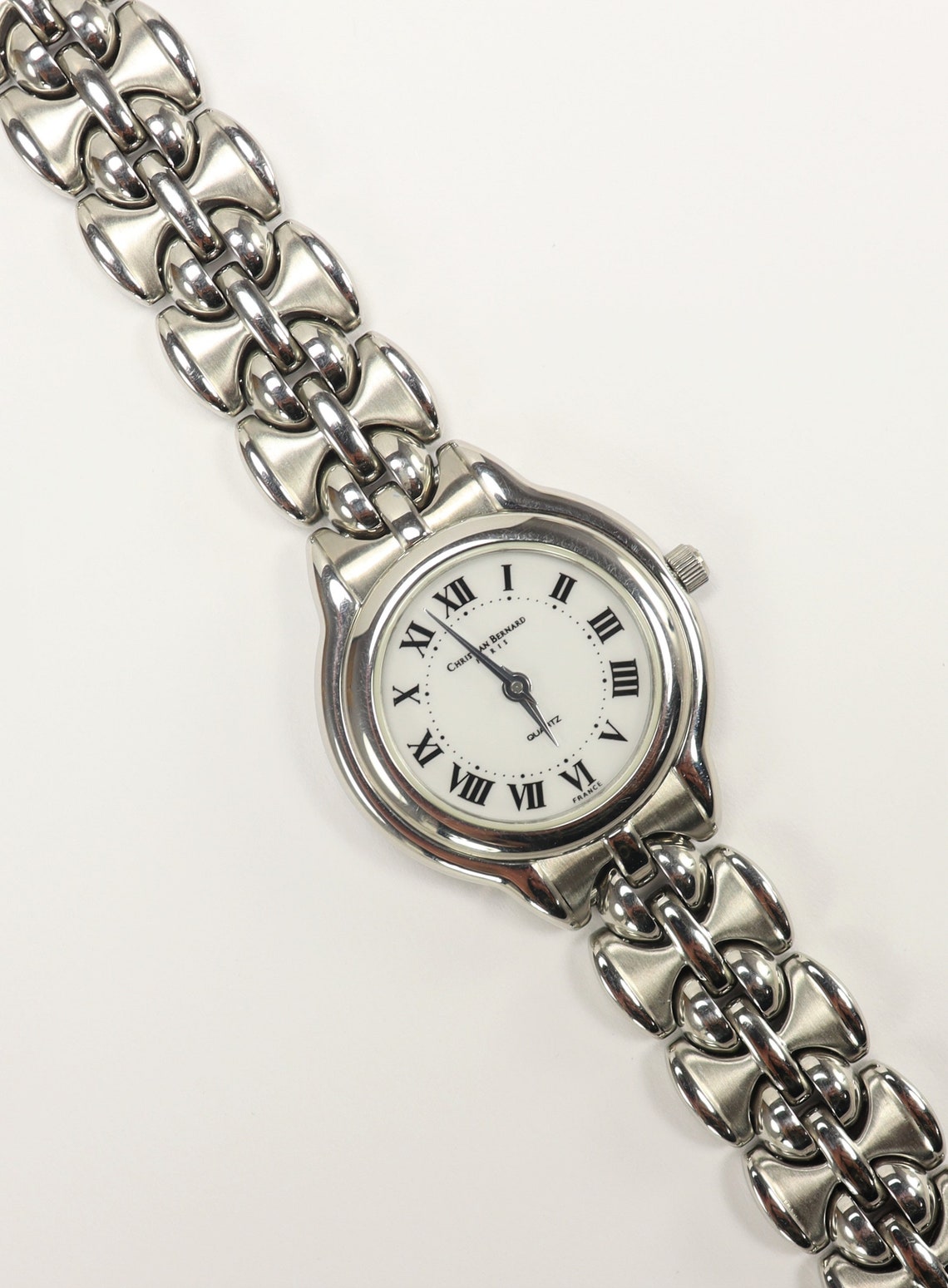 Christian Bernard Stainless Steel Ladies Watch 1990's Vintage New With ...