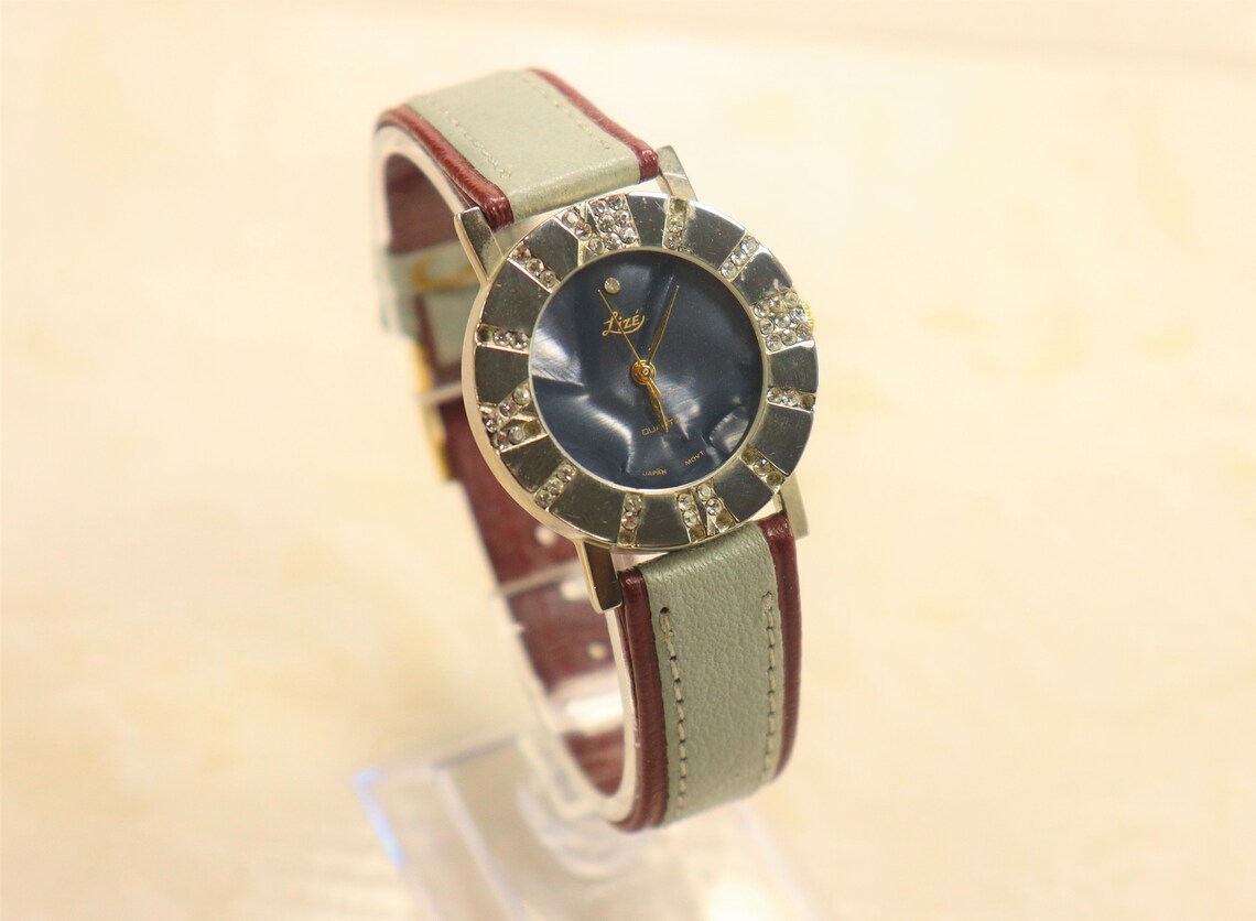 Lizé Ladies Fashion Watch With Abalone Dial Vintage/new 1990's - Etsy