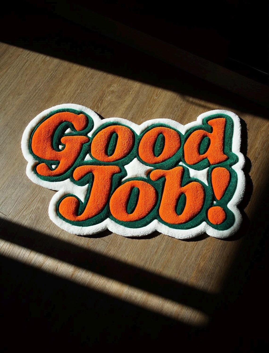 Custom Good Job Tufted Rug - Etsy