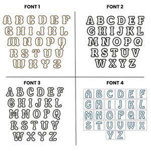 35 Applique Font Embroidery, Applique Alphabet Letters, Machine ...