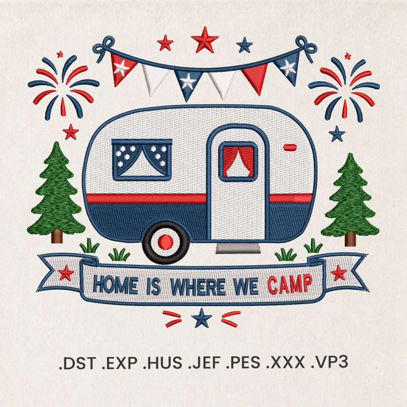 25 Patriotic Machine Embroidery Designs, USA Flag, 4th of July, 15 ...