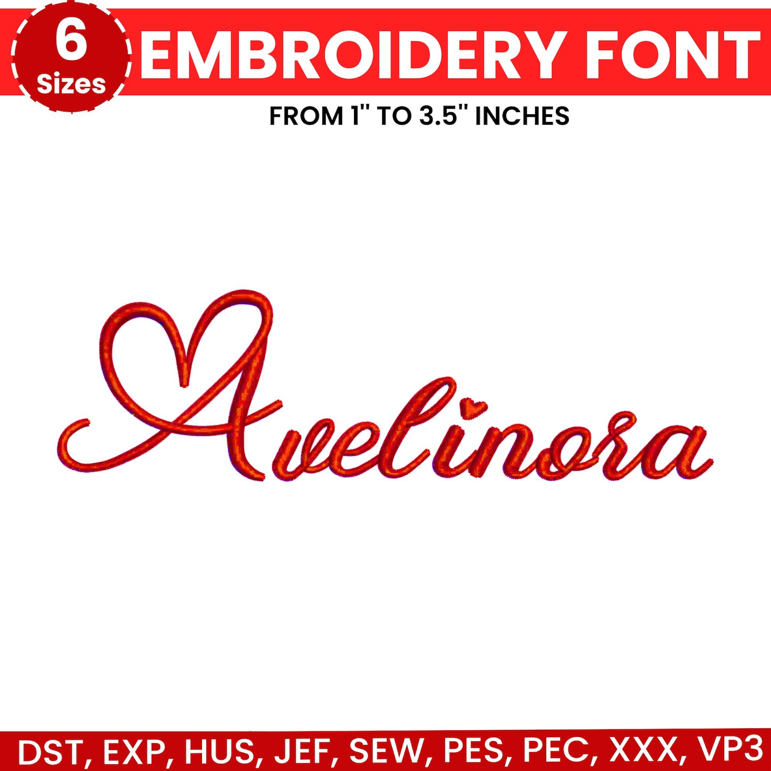 Cursive Machine Embroidery Font, Monogram Script Alphabet, Satin Stitch ...