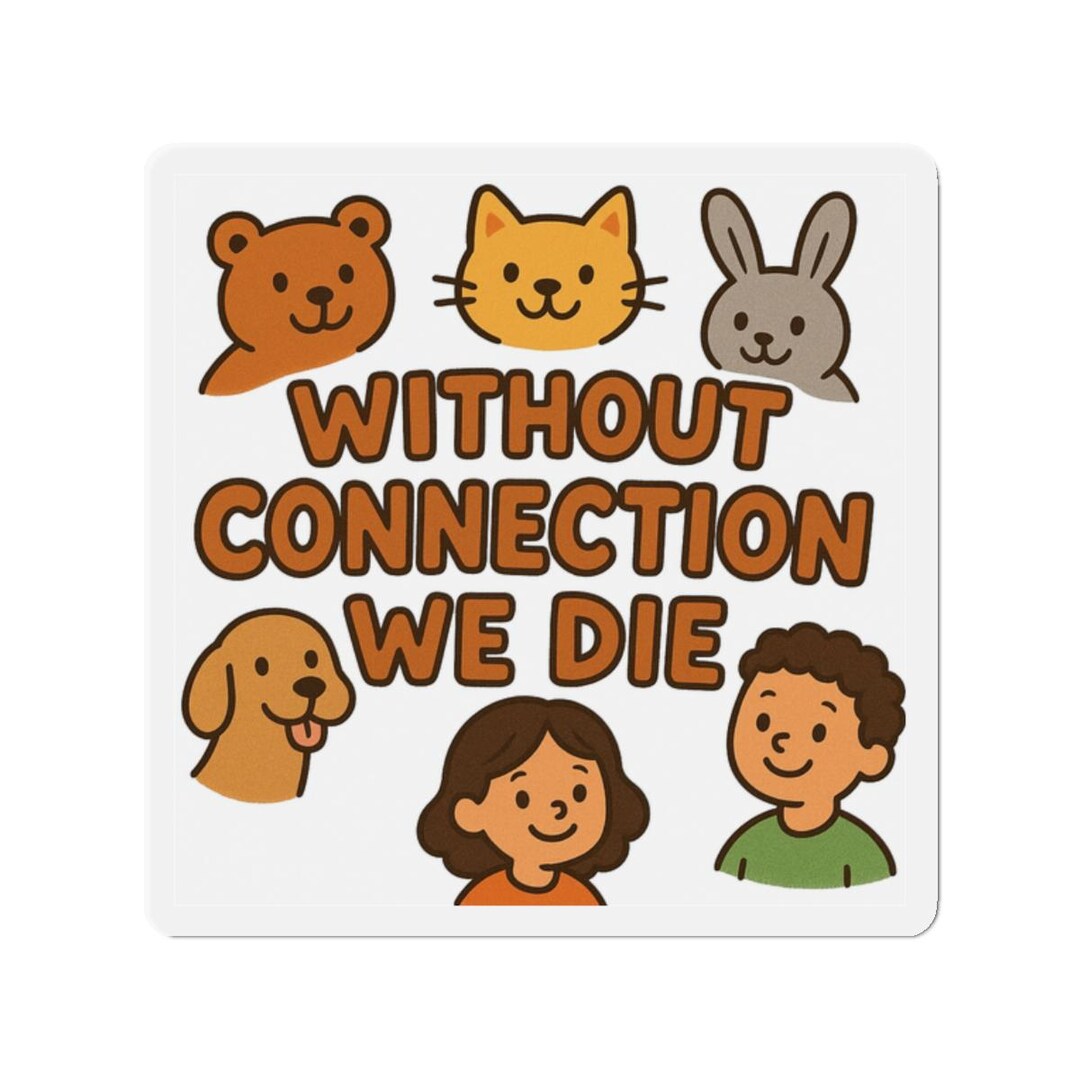 Die-cut Magnets, Connection Reminder Magnet, Friendship Gift, Love Them ...