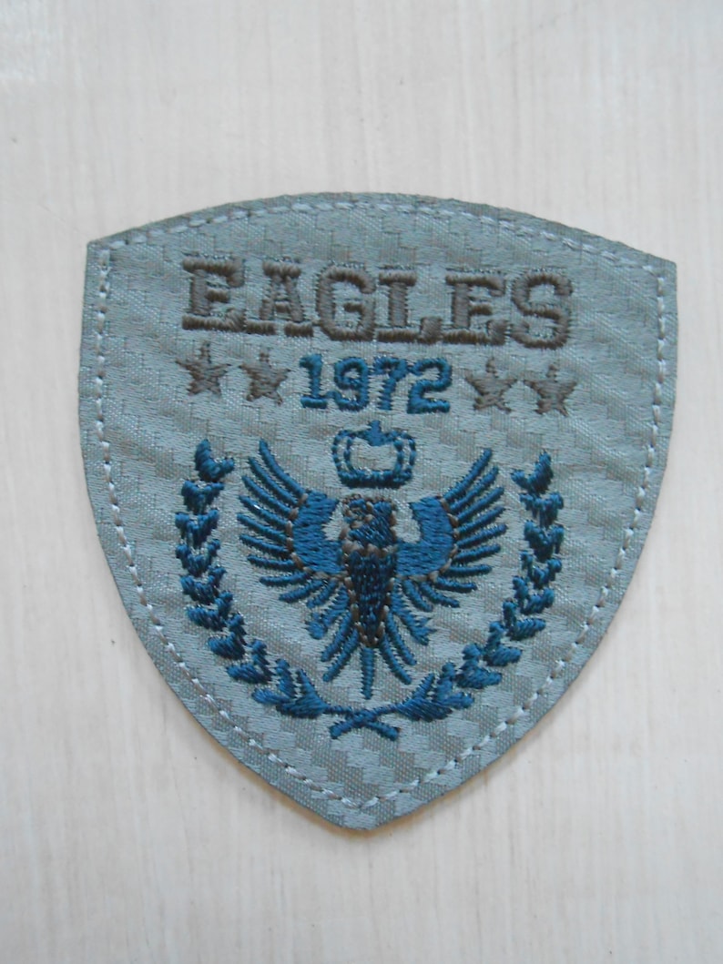 Self Adhesive Patch Embroidered Fabric Applique Army Eagle - Etsy