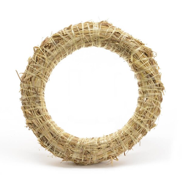 Straw Wreath - Etsy