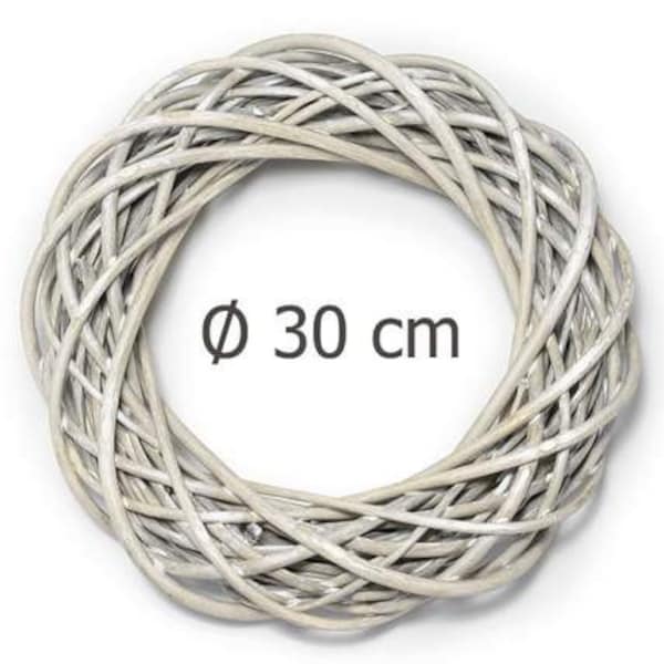 Wicker Wreath - Etsy