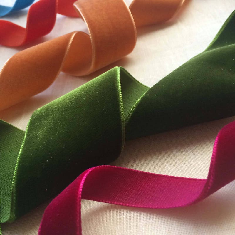 Velvet Ribbon - Etsy