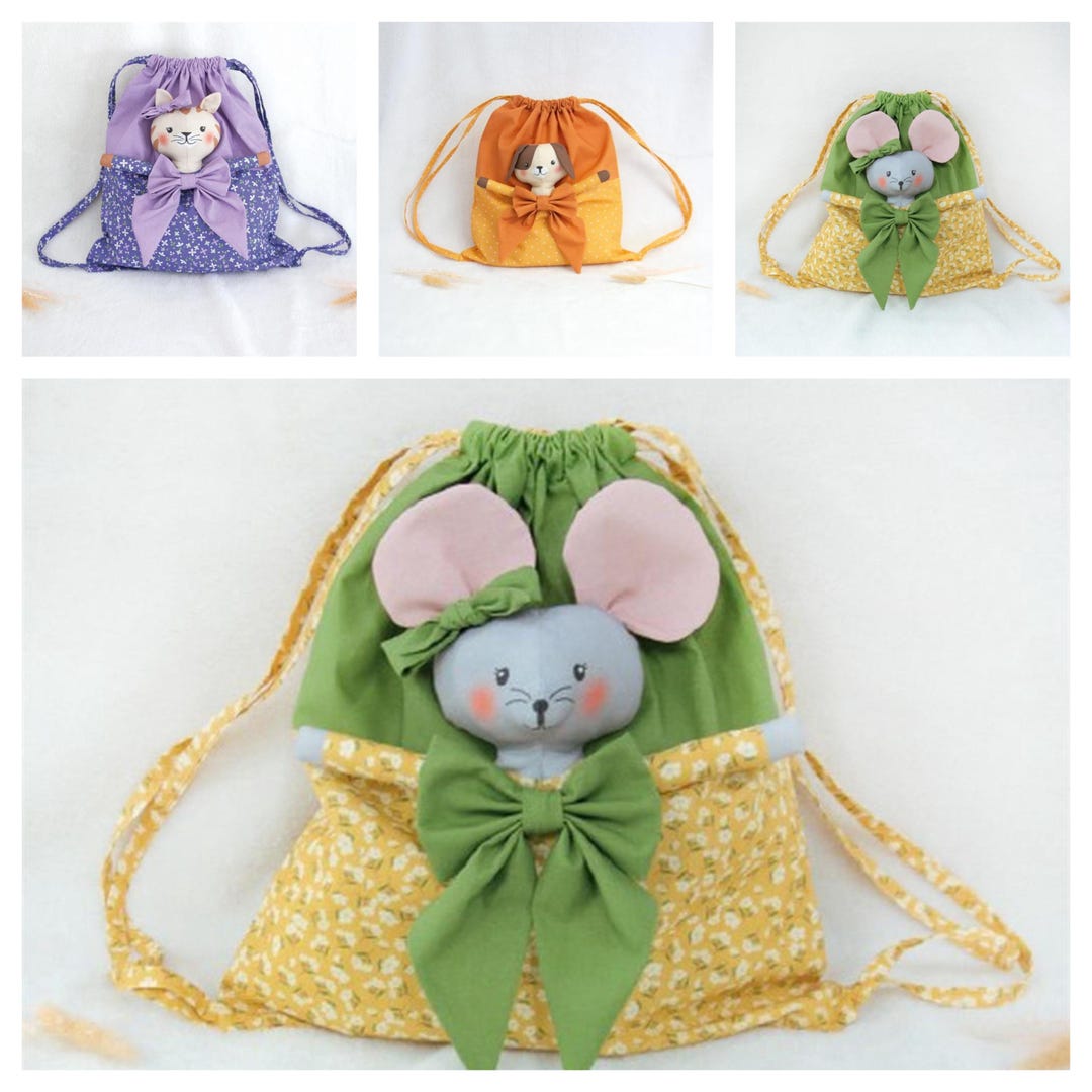 DIY Coccolini Kids Bag Fabric Printed Pattern Handmade Stafil - Etsy