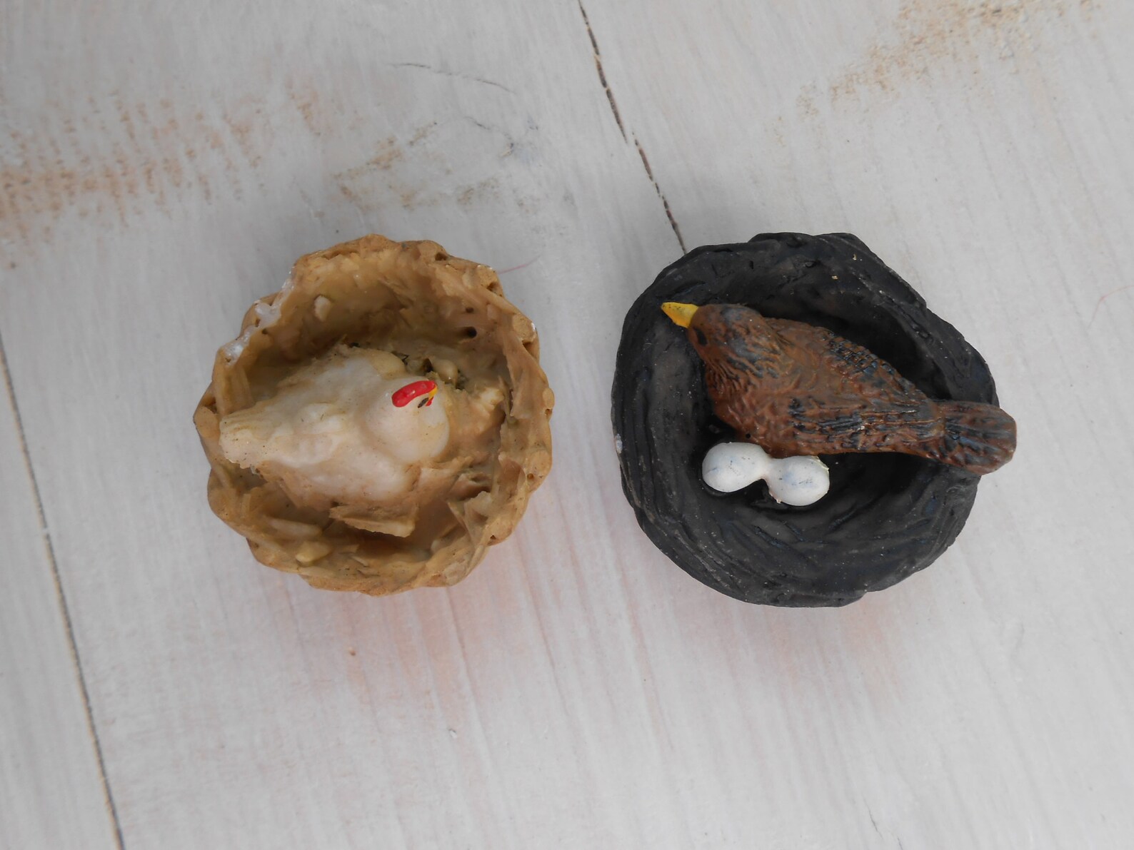 Miniature Nests Doll's House Fairy Garden Mini Animals Set - Etsy