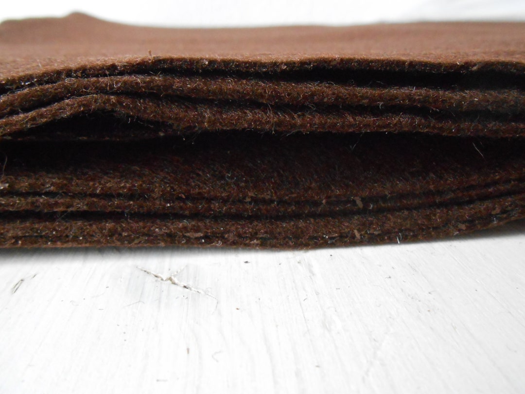 Felt 5 Sheets Craft Thin Felt Solid Color Patchwork Cm 30x40 Brown - Etsy