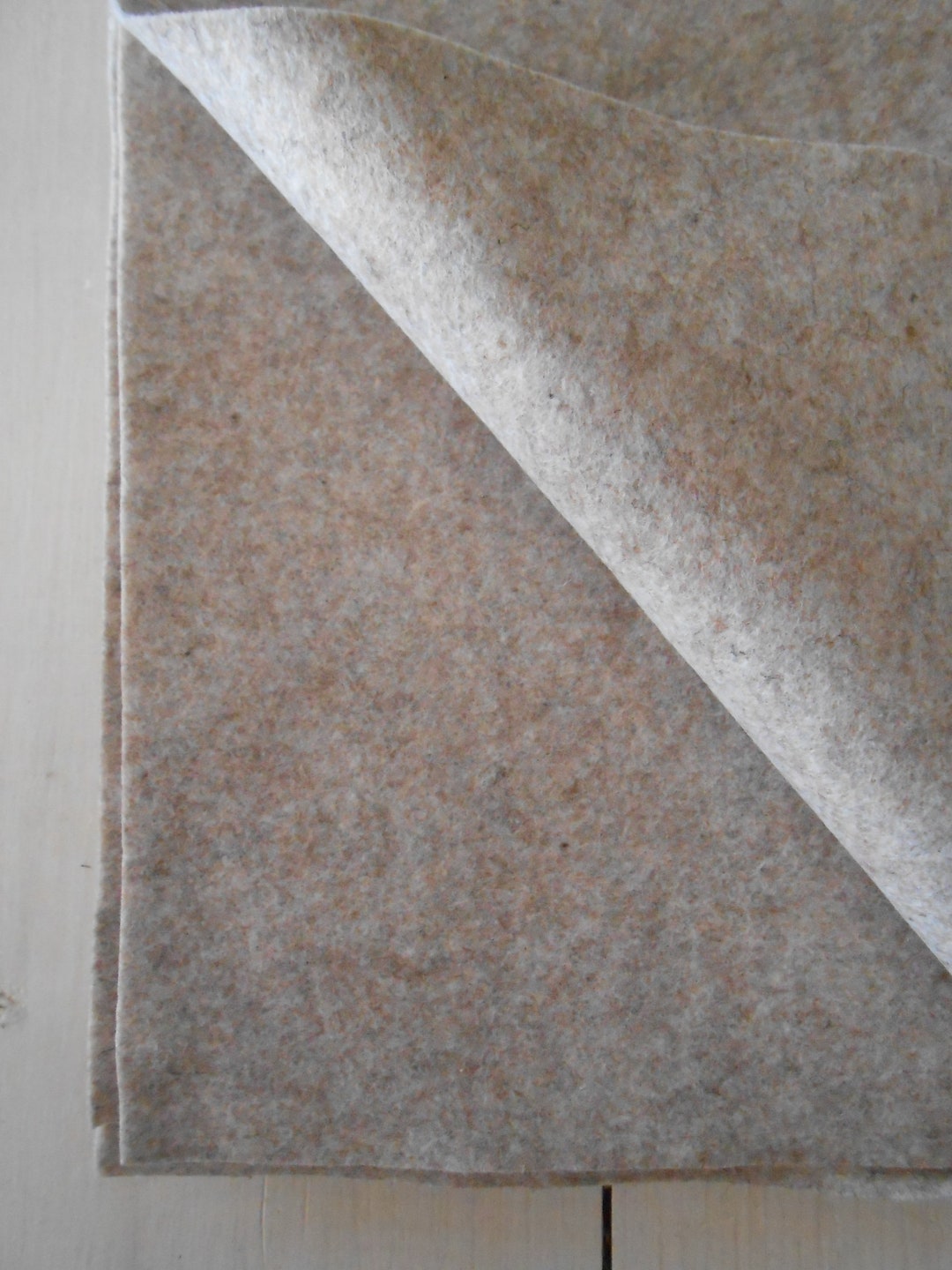 Felt 5 Sheets Beige Melange Craft Thin Felt Solid Color Patchwork Cm ...