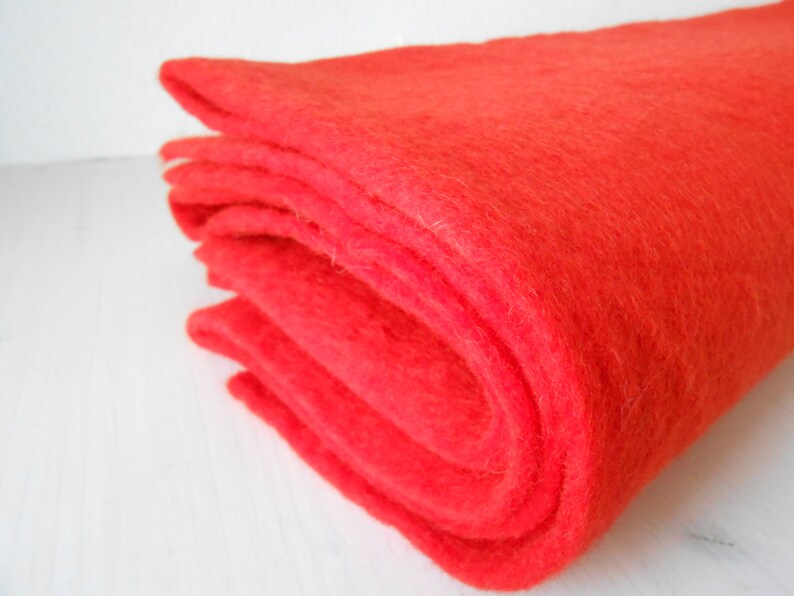 Natural Wool Felt Sheet Craft Thick Felt Solid Colors Cm 70x50 | Etsy