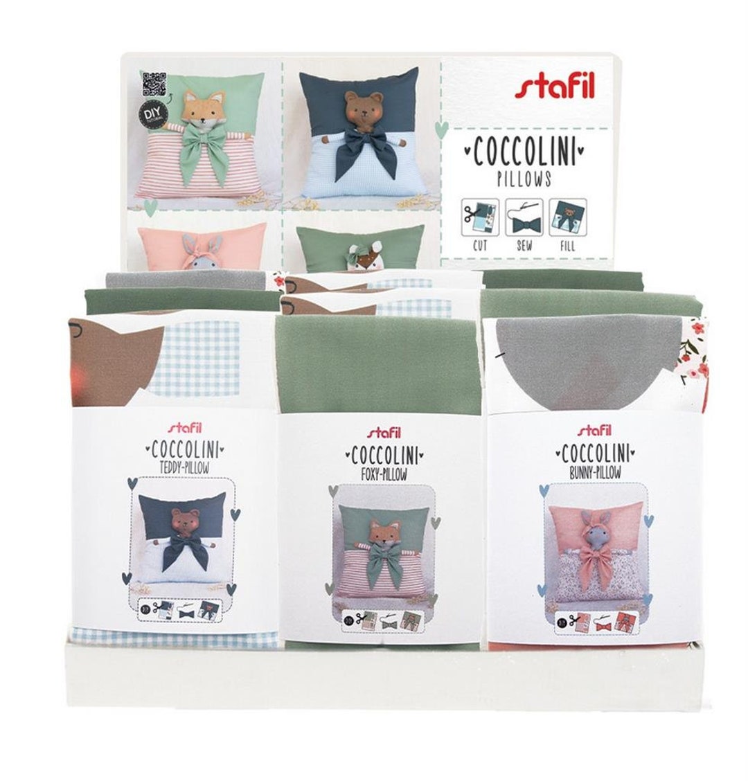 DIY Pillow Coccolini Fabric Printed Pattern Handmade Stafil - Etsy