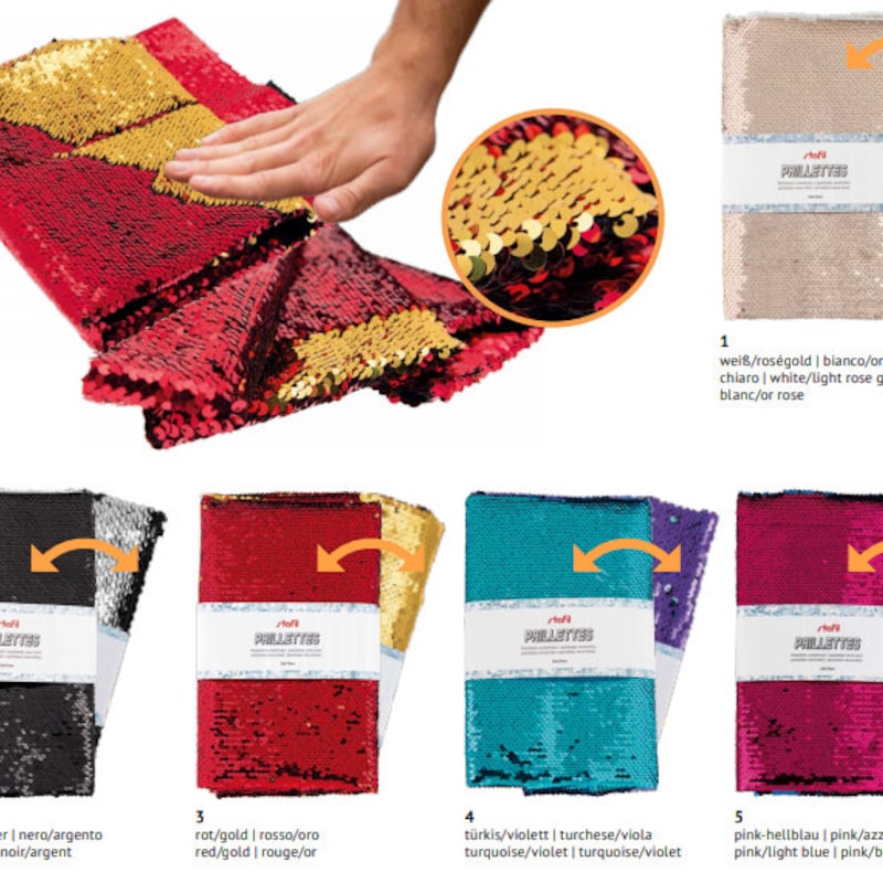 Reversible Sequin Fabric - Etsy